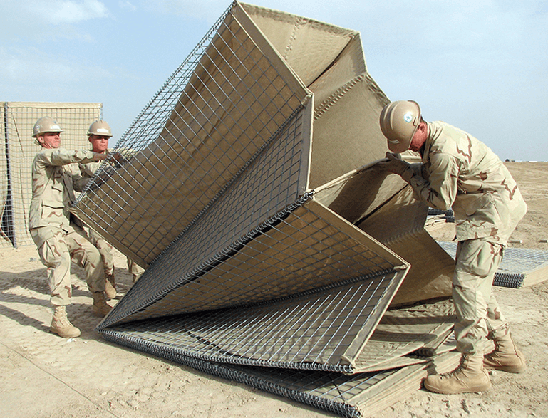 Hesco Barrier | Military Bastion | Flood prevention Solution